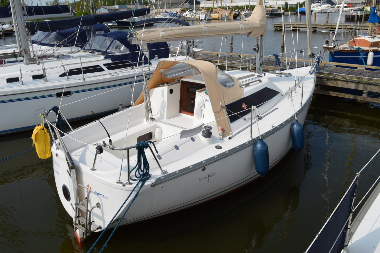 Jeanneau Sunway 27 (midzwaard) zeilboot te koop | White Whale Yachtbrokers