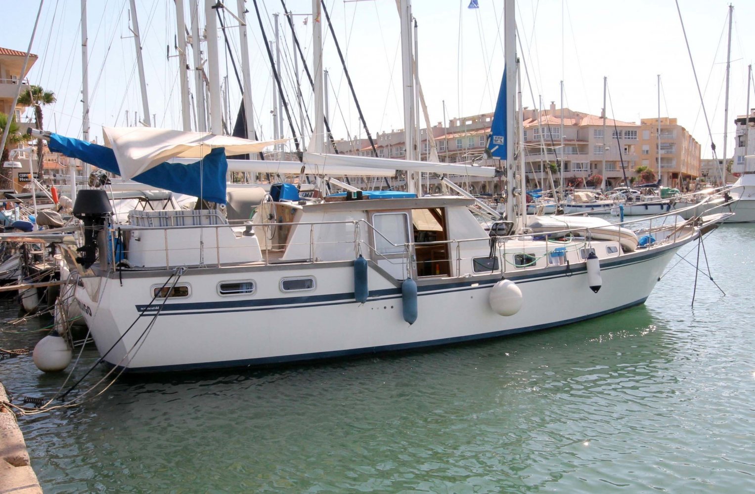 Nauticat 44 zeilboot te koop | White Whale Yachtbrokers