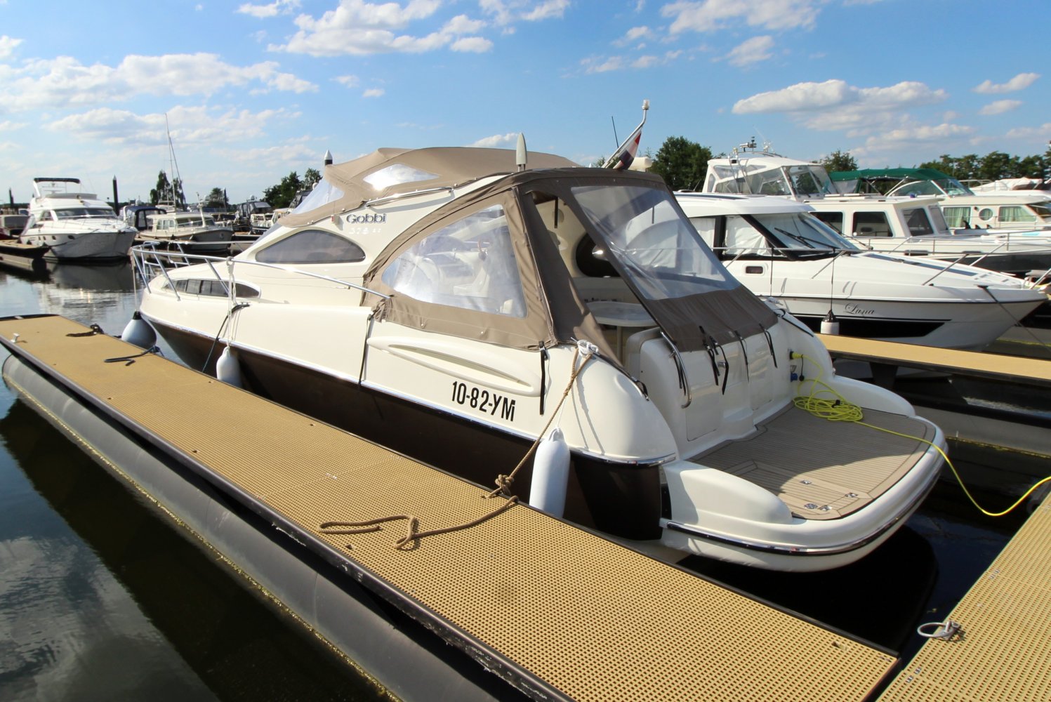 Gobbi 375 SC motorboat for sale | White Whale Yachtbrokers