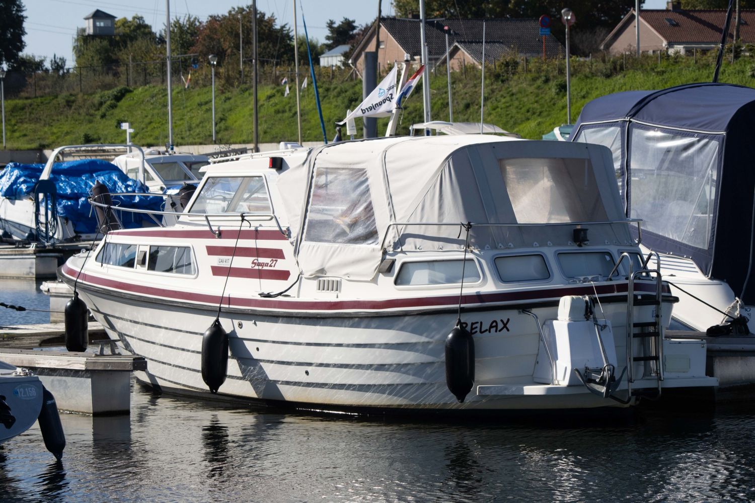 Saga 27 AC motorboot | White Whale Yachtbrokers