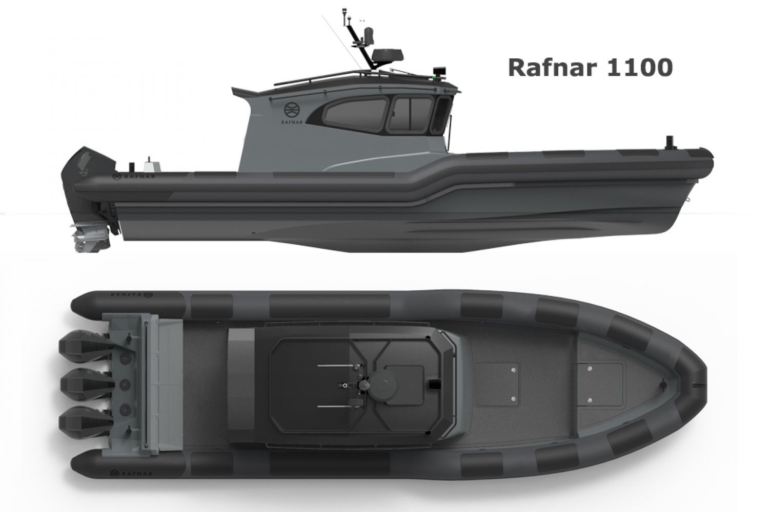 Rafnar 1100 motorboot | White Whale Yachtbrokers