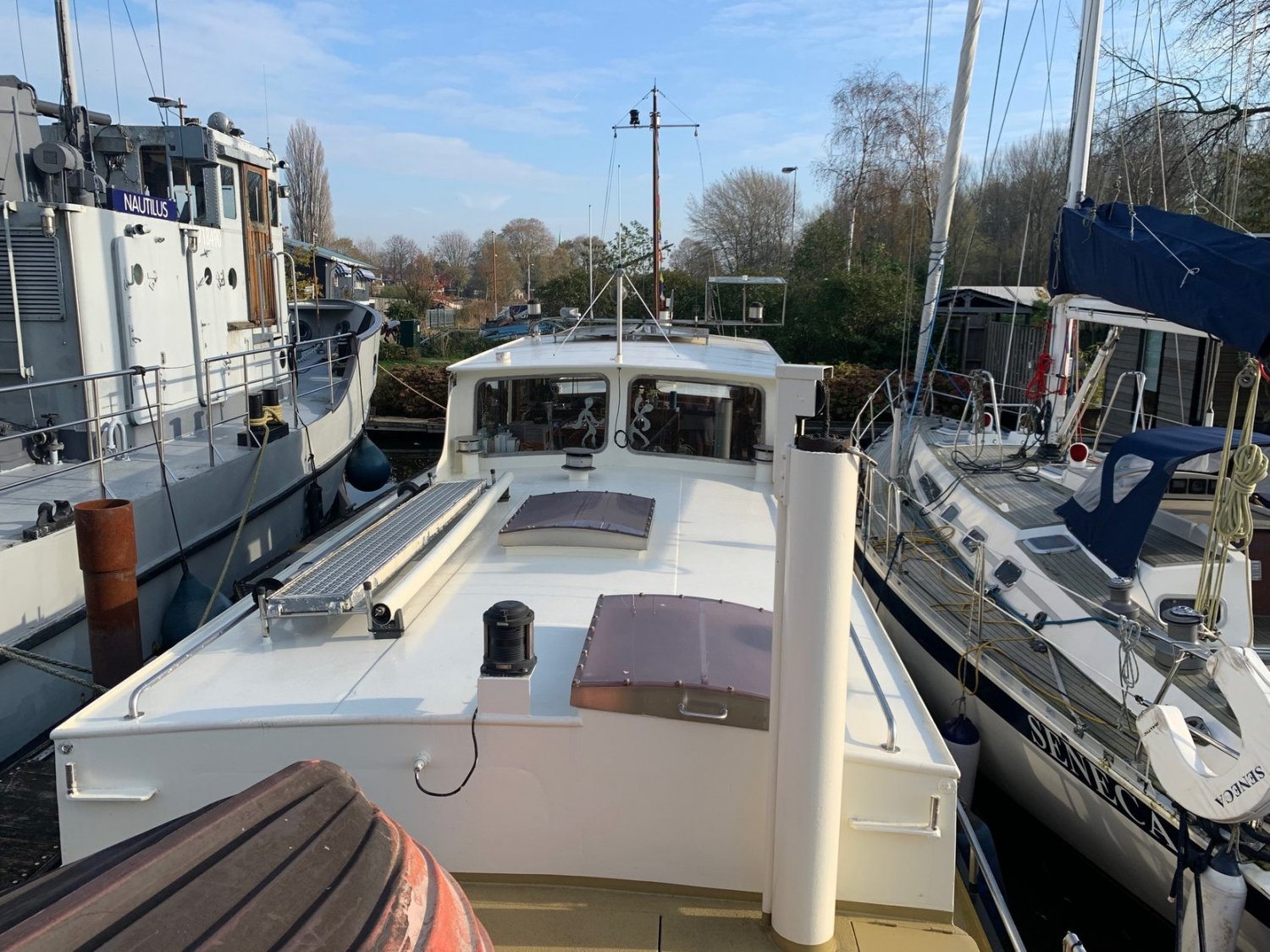 Alphen / Haagse Aak boot te koop, Varend woonschip, Staal, € 94.997