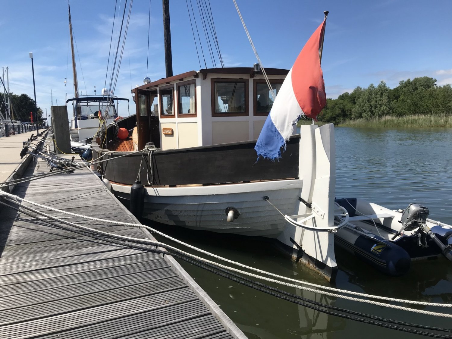 Deense Kotter Oostzeejol boot te koop, Varend woonschip, € 43.000