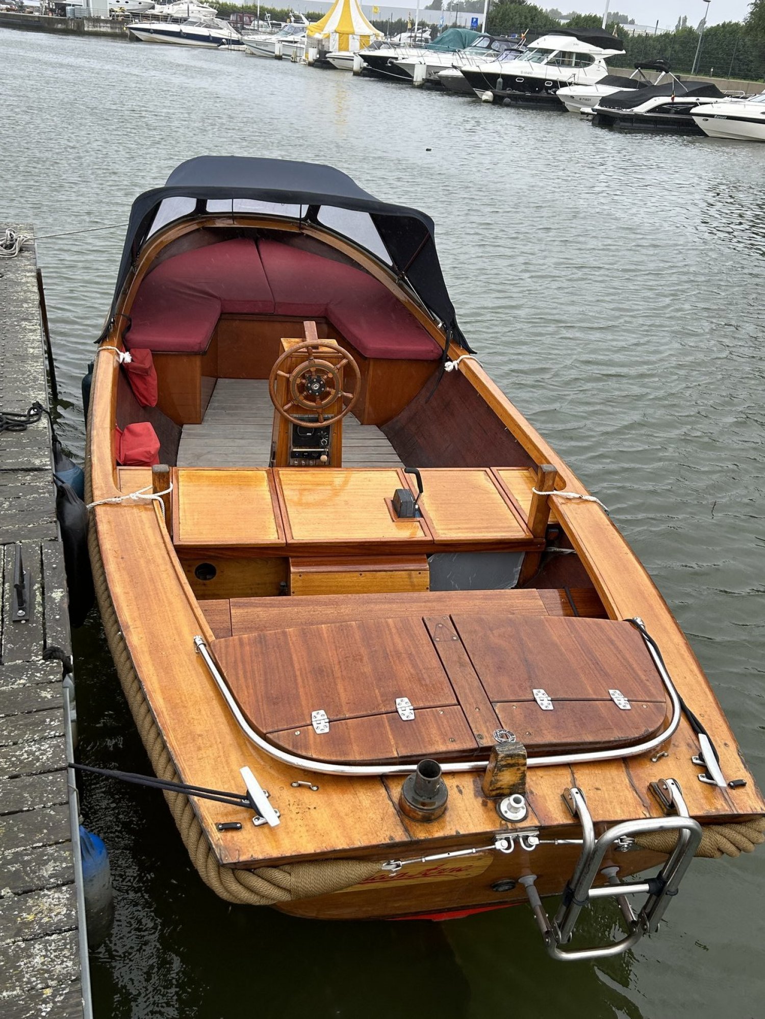 Zweedse Houten Sloep Sloep Met Kap boot te koop, Sloep, € 16.500
